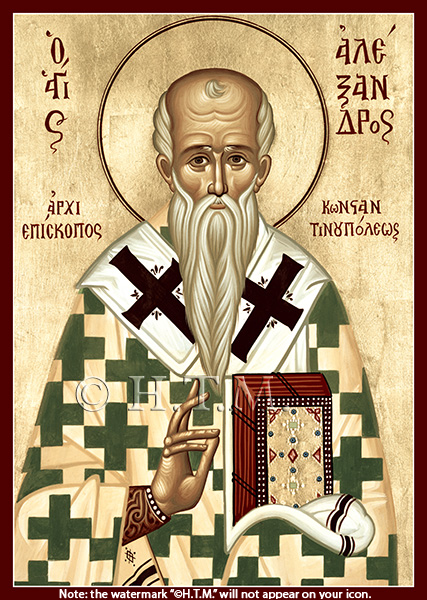 St. Alexander Patriarch of Constantinople (8 x 10, glossy)